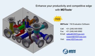 Manifold Design with MDTools 740 What's New | PPT