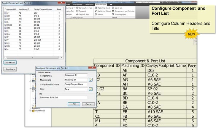Manifold Design with MDTools 740 What's New