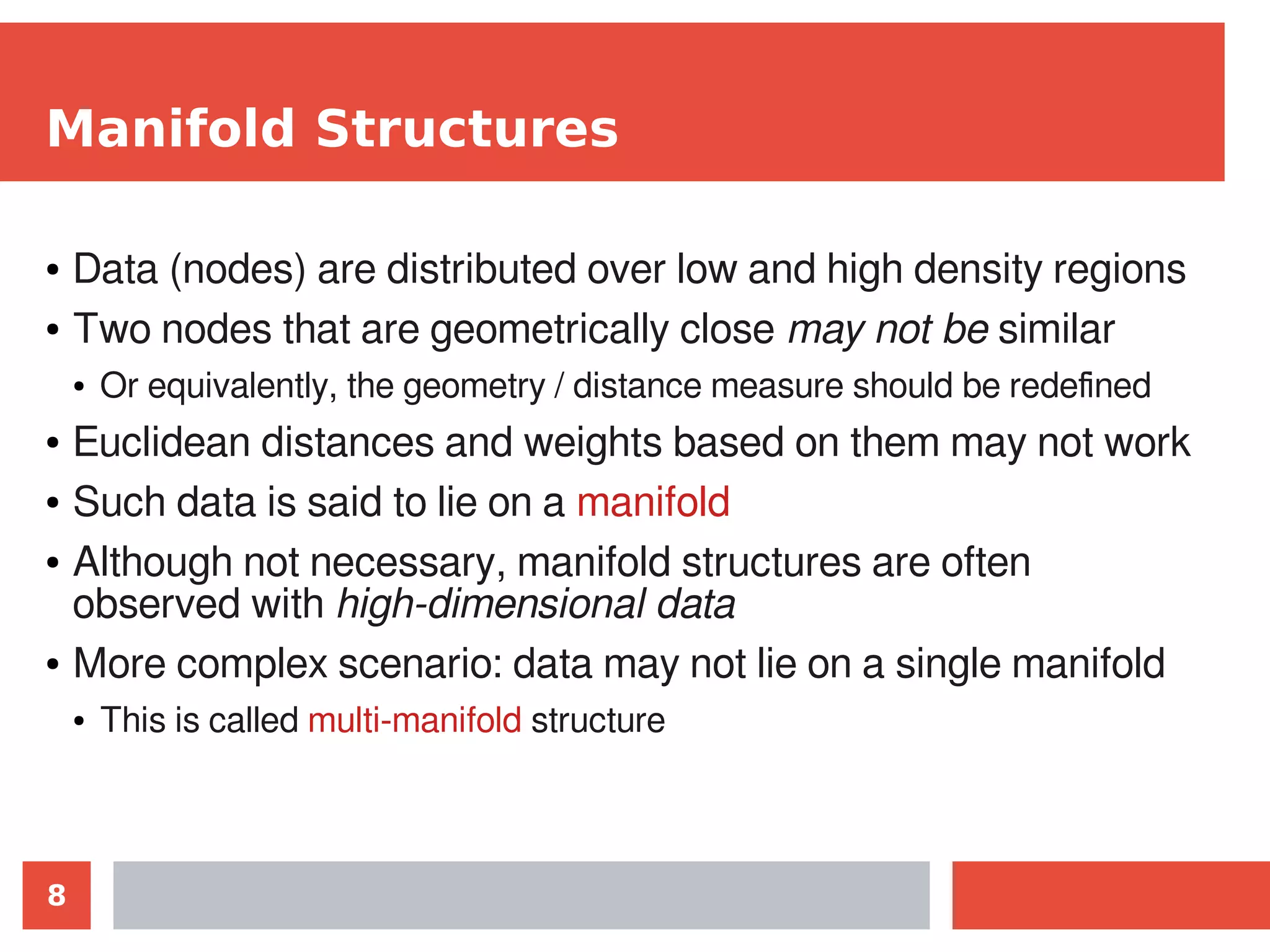 NODES 2020 extended - Manifolds in semi-supervised learning | PPT