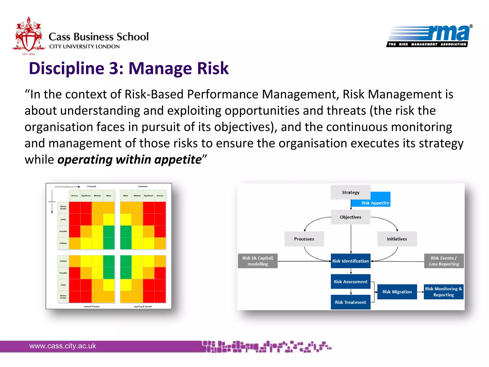 Integrating Strategy and Risk Management | PPTX