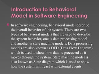 Design and formatting of the software engi | PPT