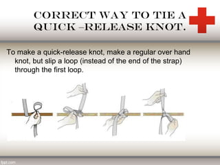 Restraint Slip Knot