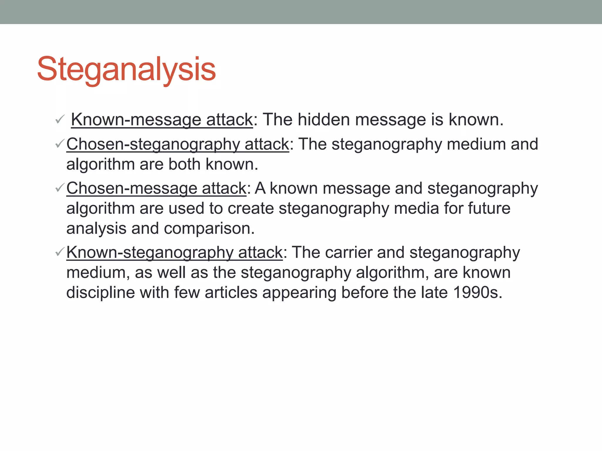 steganography | PPT