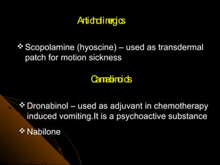 Manikandan antiemetics (1) | PPT