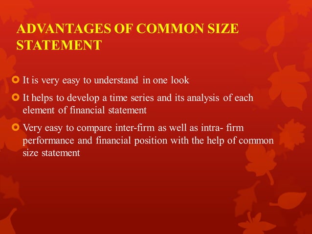 common size statement analysis pdf by Manikanta | PDF | Stocks and ...