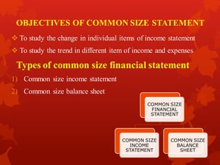 common size statement analysis pdf by Manikanta | PDF