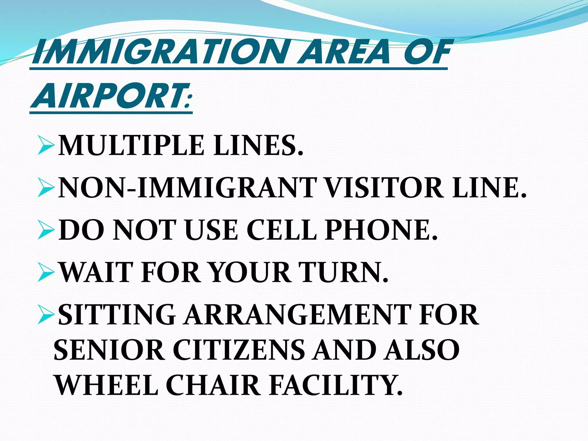 IMMIGRATION FORMALATIES | PPTX