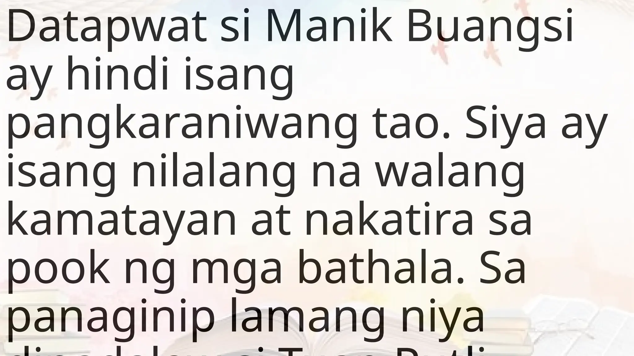 MANIK BUANGSI-aralin sa filipino 7 .pptx