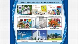 Brand Analysis - Manikchand | PPTX