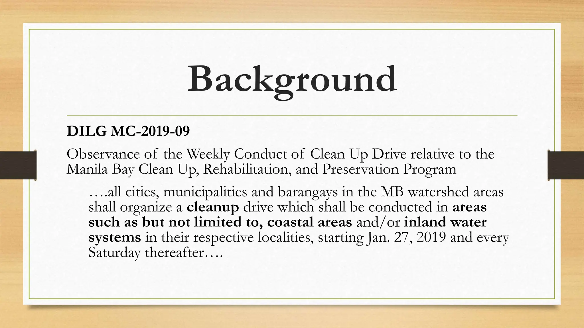 MANILA BAY CLEAN UP AND REHABILITATION.pptx