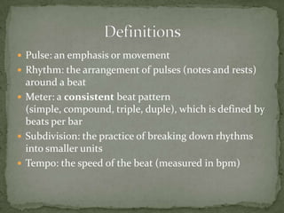 Manila conference wed afternoon - rhythm | PPT