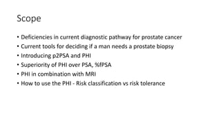 Role of Prostate Health Index in the changing landscape of prostate ...