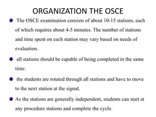 presentation on objective structured clinical examination | PPTX
