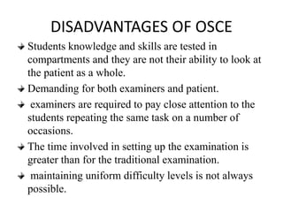 objective structured clinical examination | PPTX