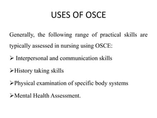 objective structured clinical examination | PPTX