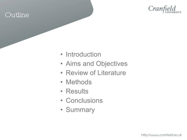 Msc Thesis - Presentation | PPT