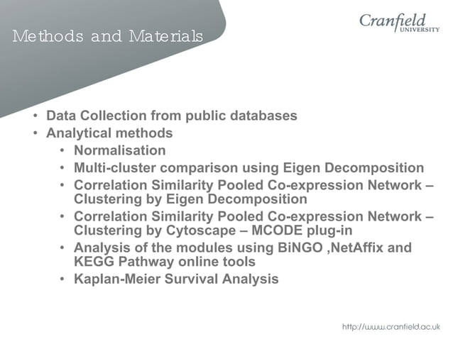 Msc Thesis - Presentation | PPT