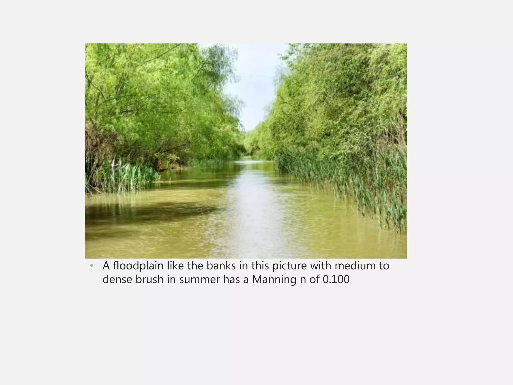 Manning equation limitation | PPTX