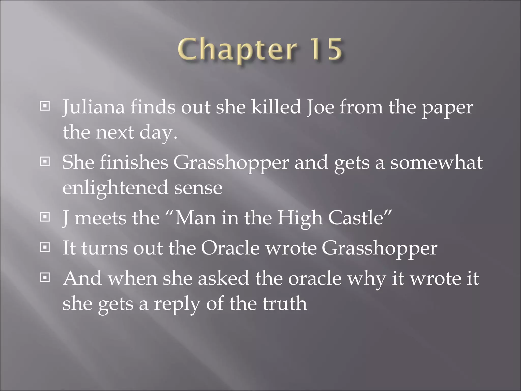 Man in high castle part 3 | PPT