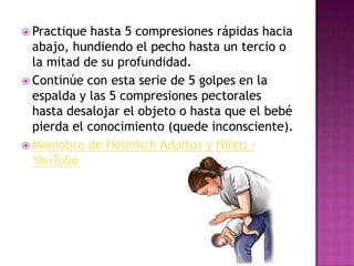 Maniobra de heimlich | PPTX