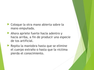 Maniobra de heimlich | PPT