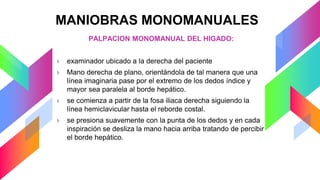 Maniobras abdomen 3 rotacion | PPTX
