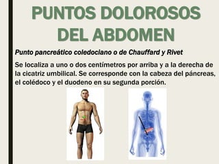 Maniobras de Exploración Abdominal | PPTX