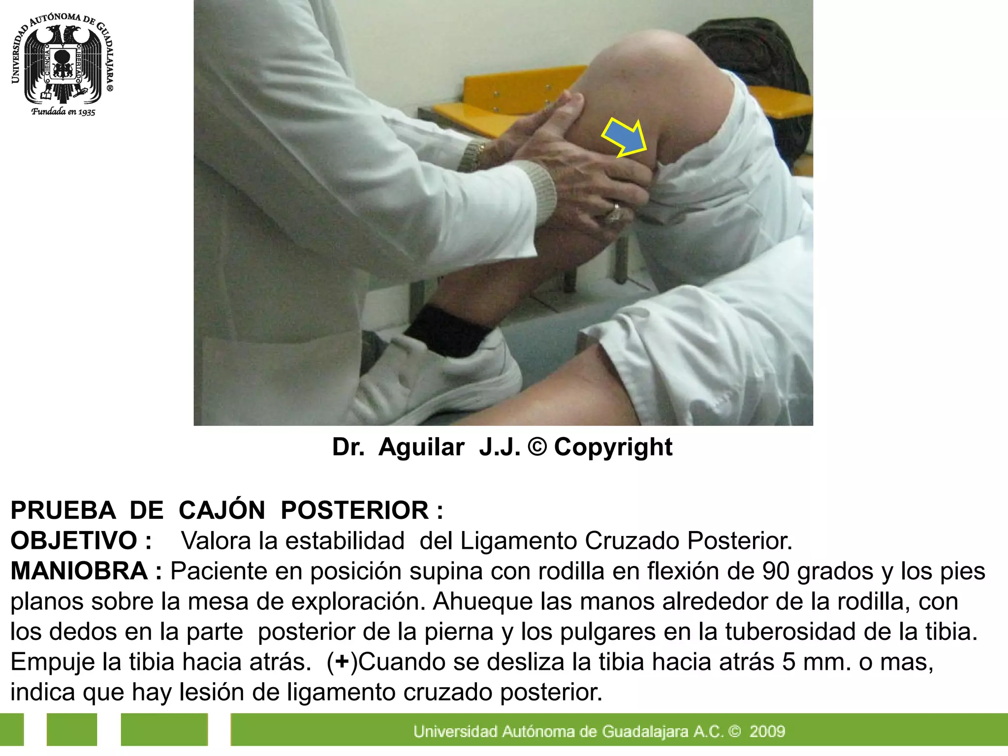 Maniobras de la Exploracion Fisica - UAG MX, Ortopedia y Traumatologia ...