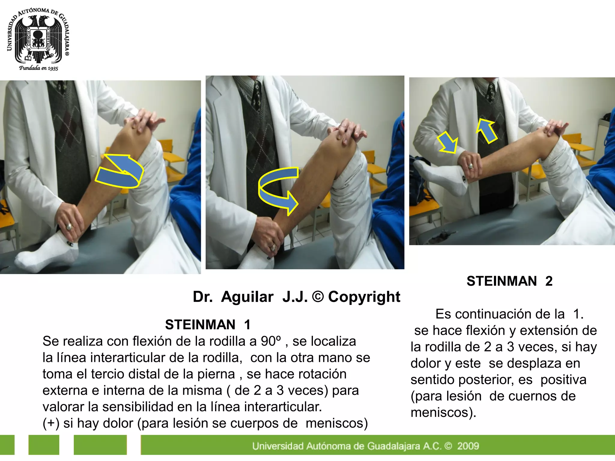 Maniobras de la Exploracion Fisica - UAG MX, Ortopedia y Traumatologia ...