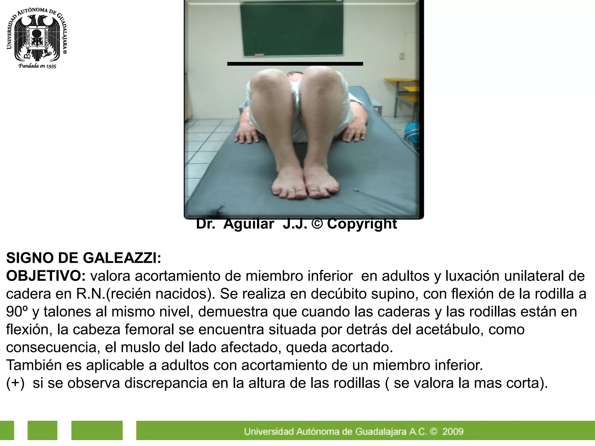 Maniobras de la Exploracion Fisica - UAG MX, Ortopedia y Traumatologia ...