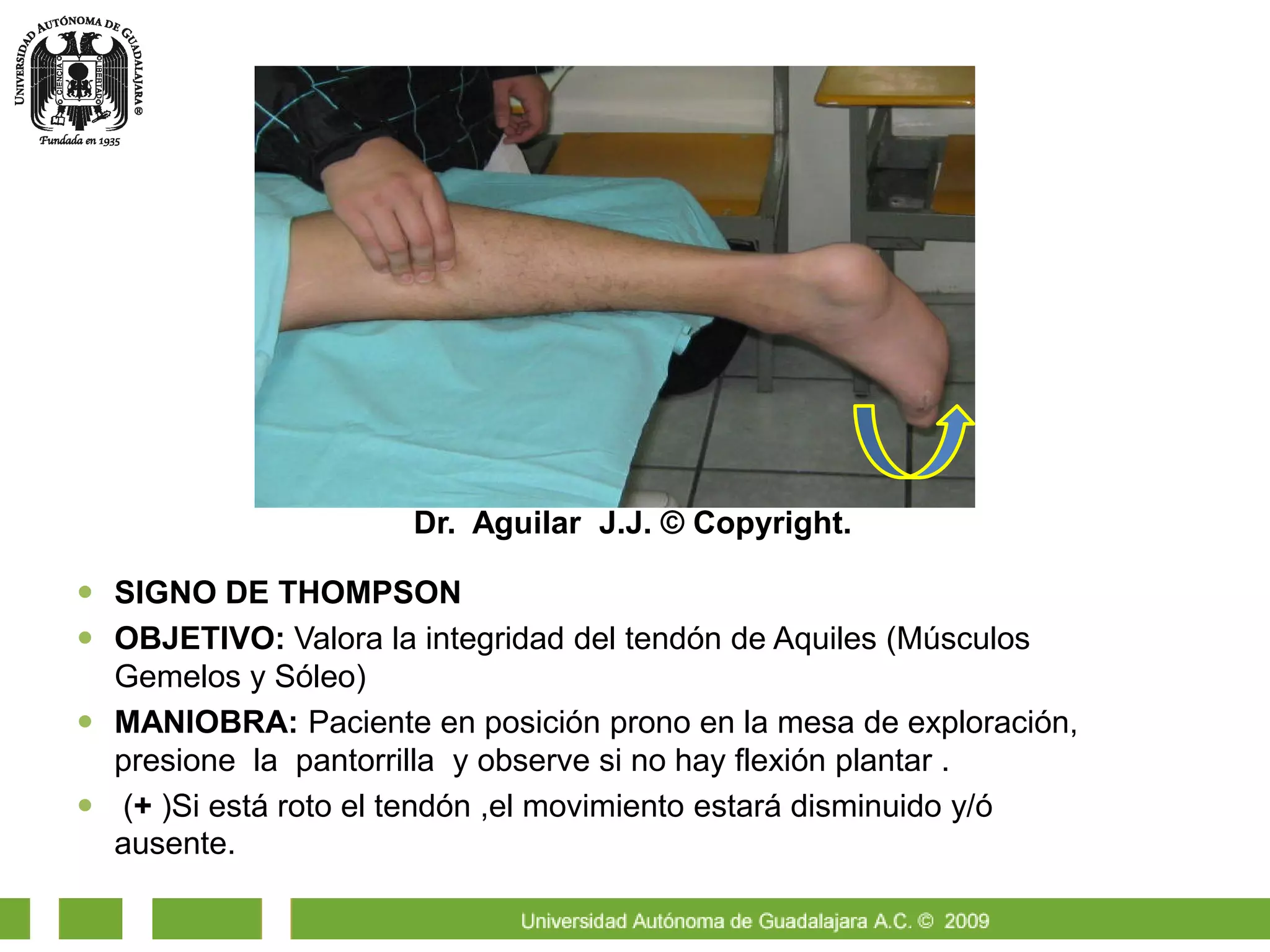 Maniobras de la Exploracion Fisica - UAG MX, Ortopedia y Traumatologia ...