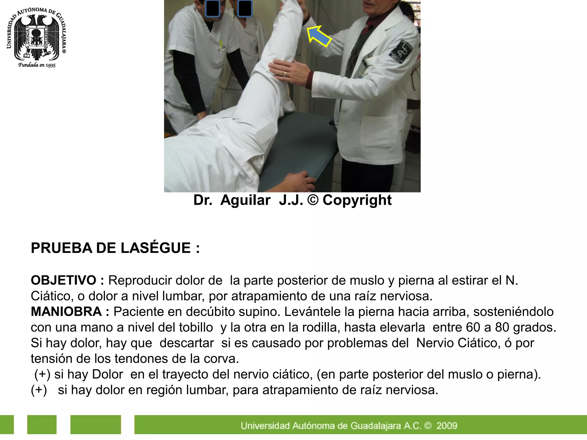 Maniobras de la Exploracion Fisica - UAG MX, Ortopedia y Traumatologia ...