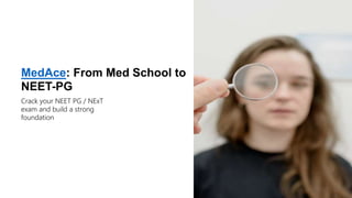 "Manipal MedAce | Best Medical Learning App " | PPT