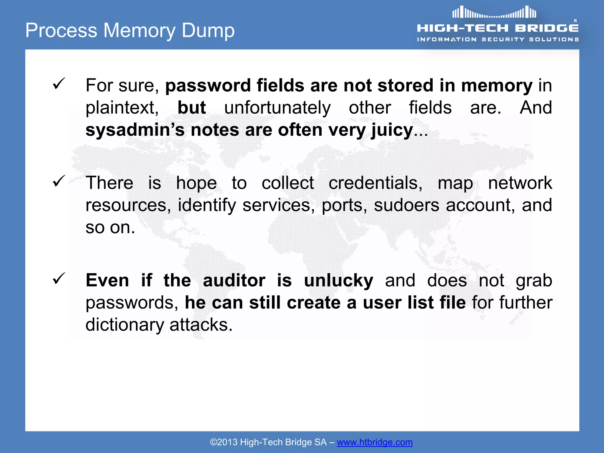 Manipulating Memory for Fun and Profit | PPT