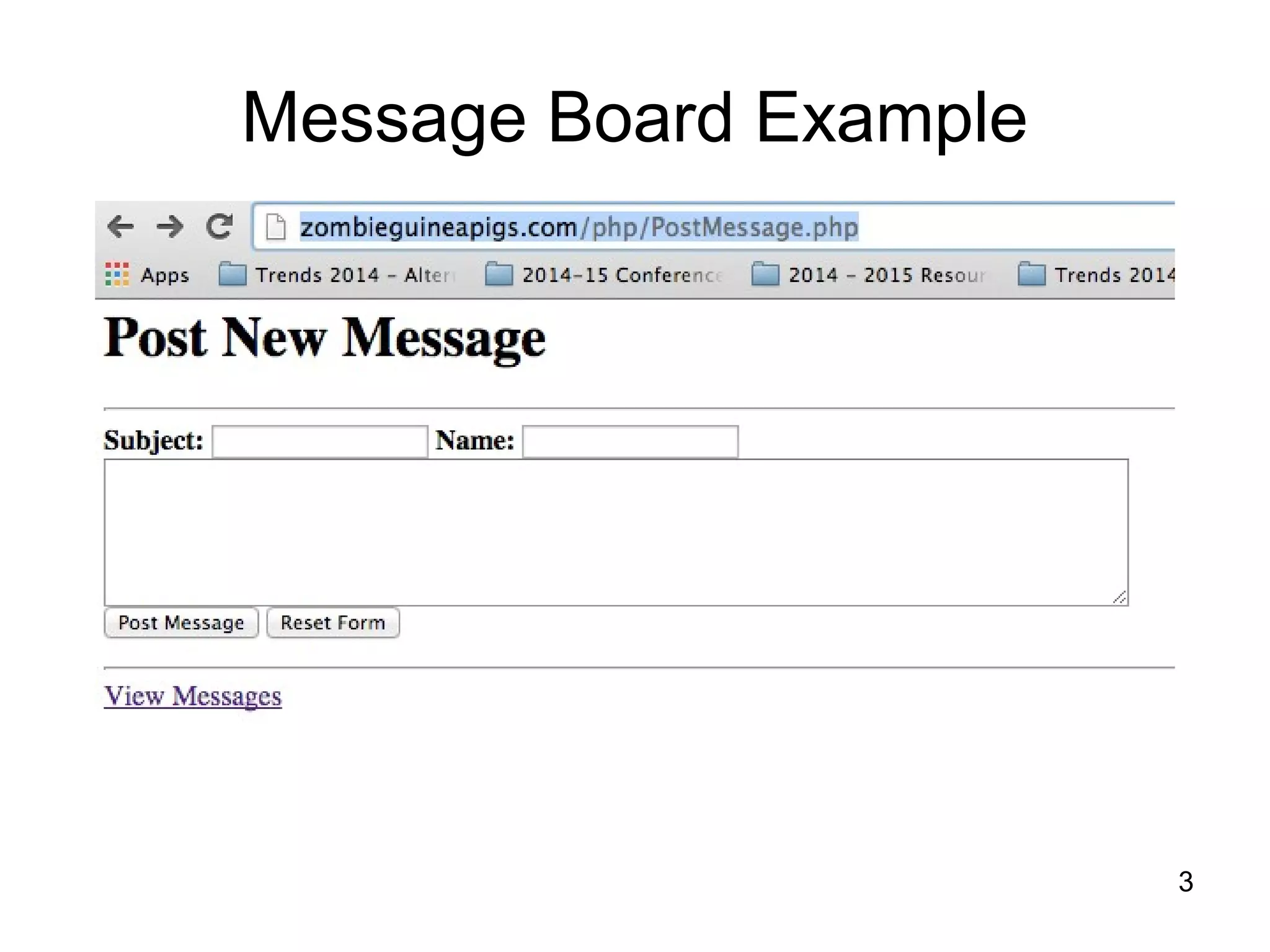 Using Arrays With Php For Forms And Storing Information Ppt 3996