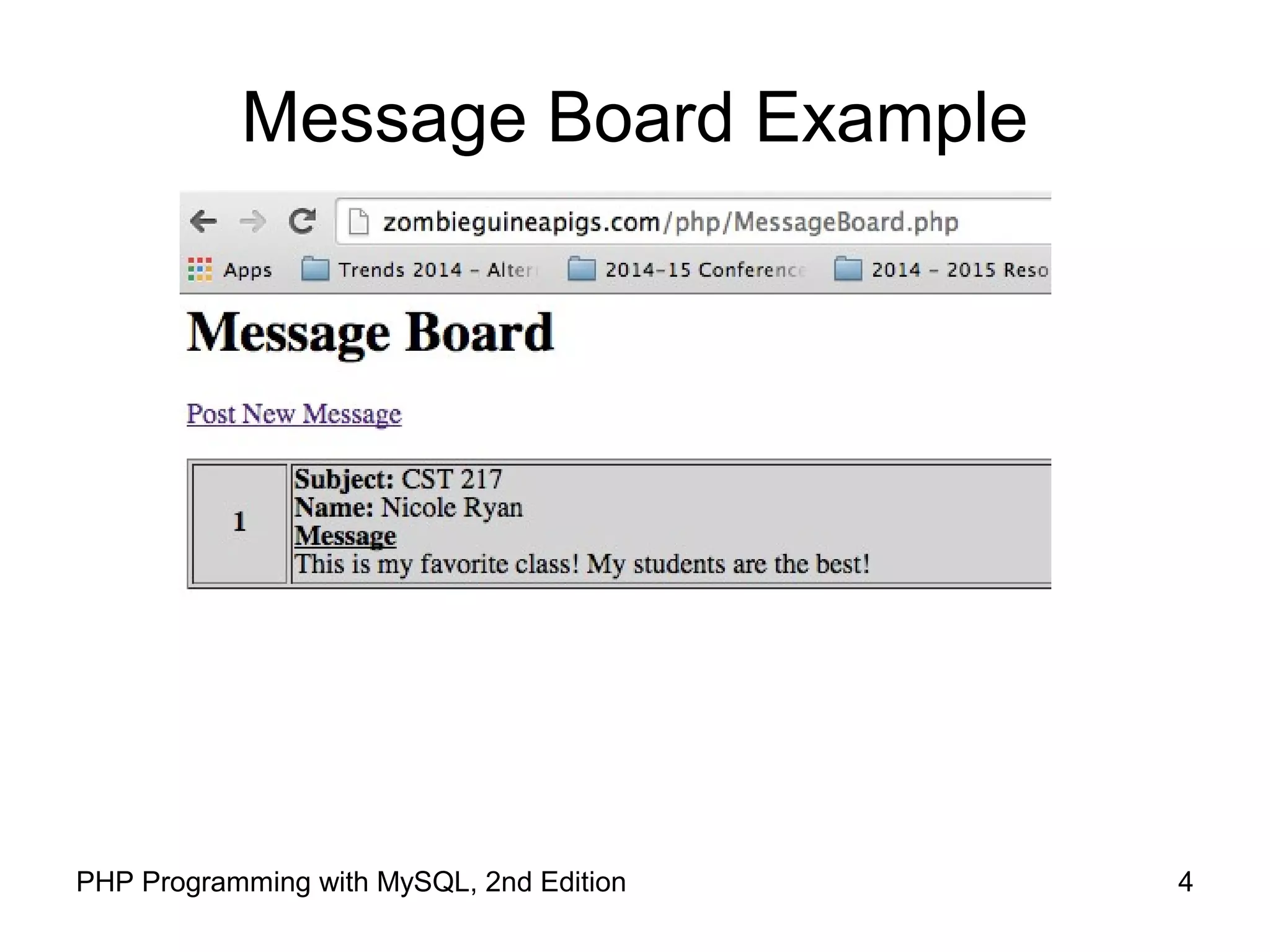 Using Arrays With Php For Forms And Storing Information Ppt