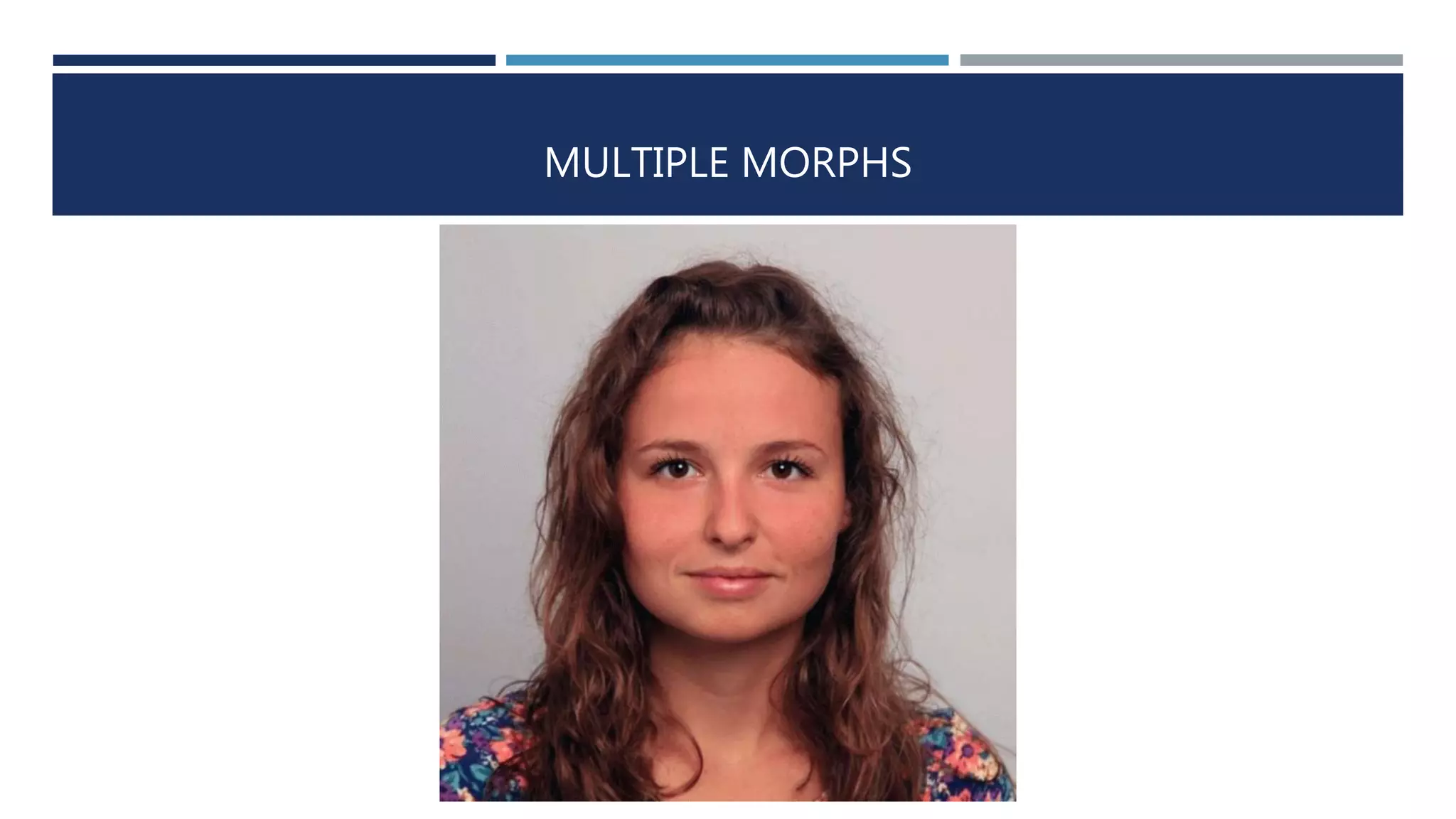 Manipulating facial characteristics | PPTX