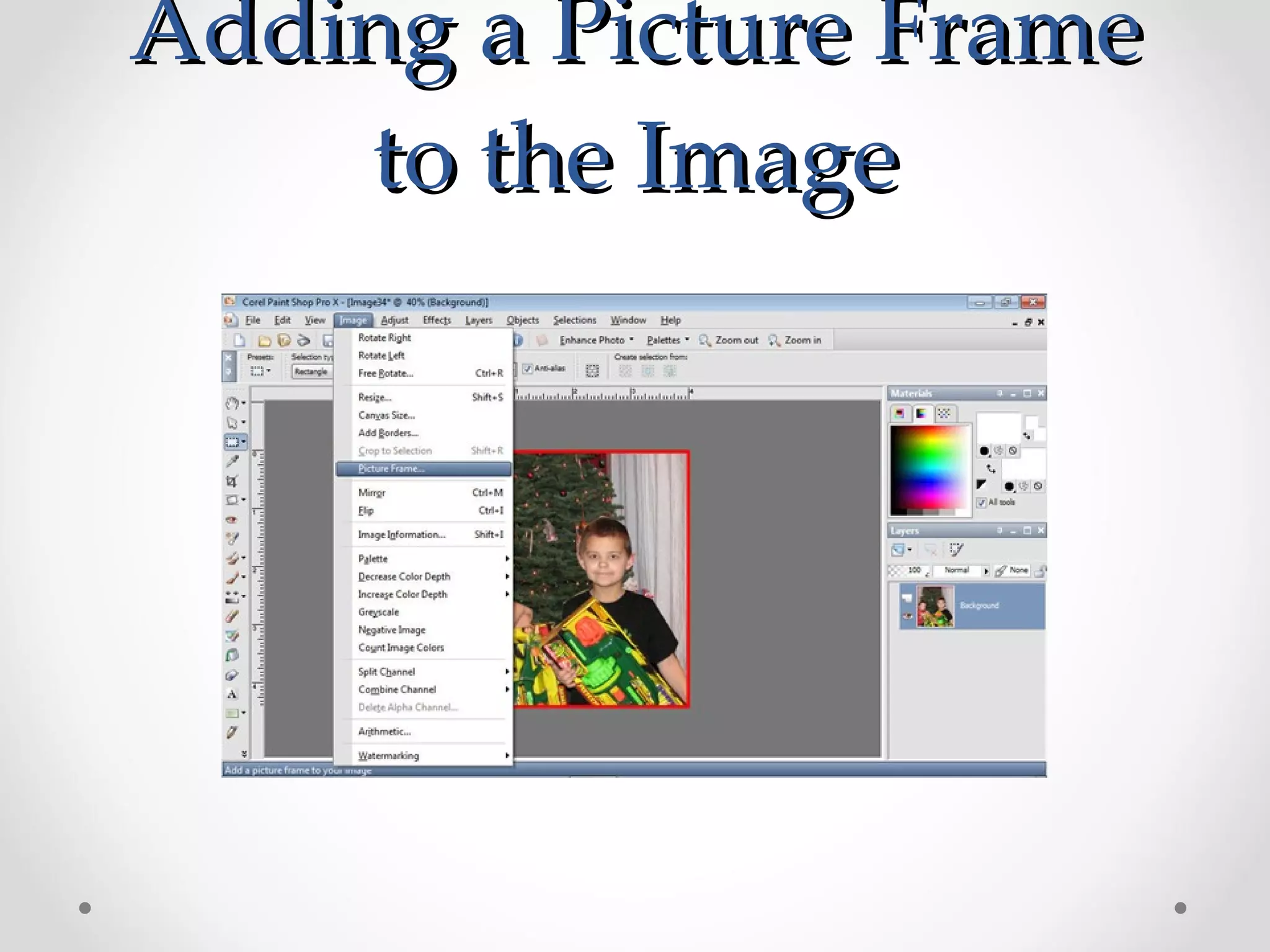 Manipulating graphics | PPS