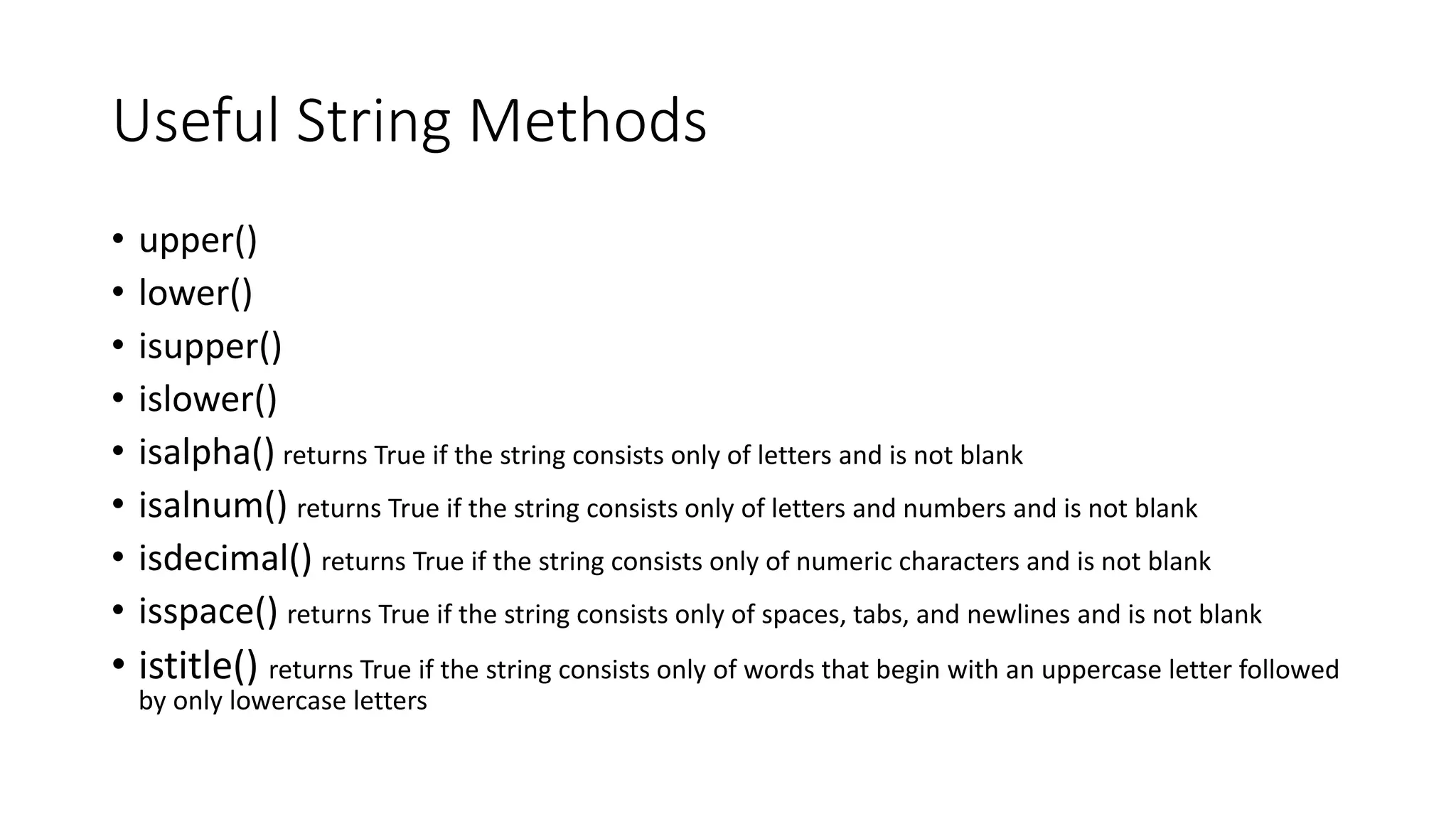 Manipulating string with Python | PPTX | Programming Languages | Computing Manipulating string with Python | PPTX | Programming Languages | Computing
