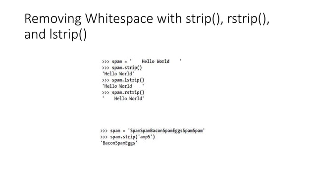 Manipulating String With Python Pptx Programming Languages Computing