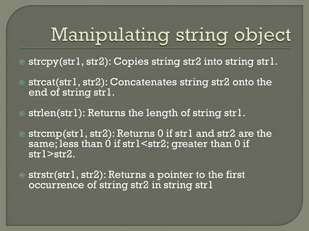 Manipulating strings | PDF | Programming Languages | Computing