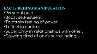 Manipulation | PPTX