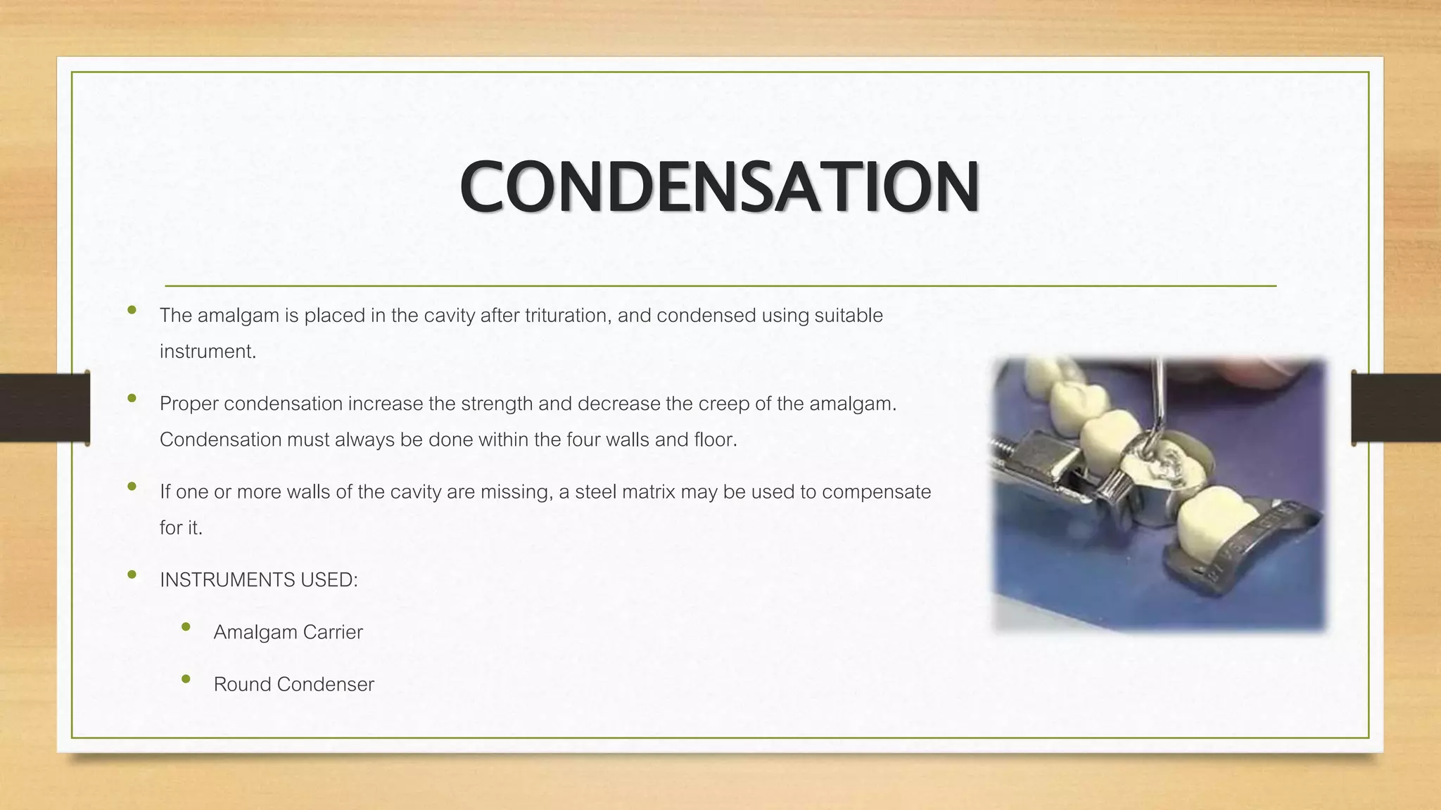 MANIPULATION OF AMALGAM.pptx
