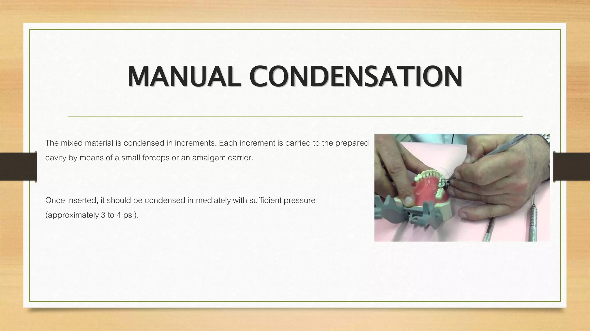 MANIPULATION OF AMALGAM.pptx