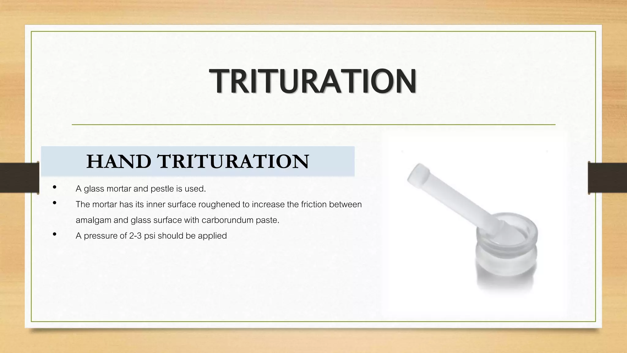 MANIPULATION OF AMALGAM.pptx