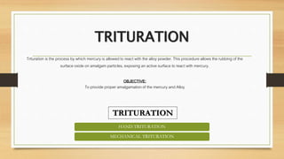 MANIPULATION OF AMALGAM.pptx