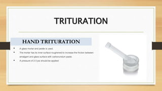 MANIPULATION OF AMALGAM.pptx