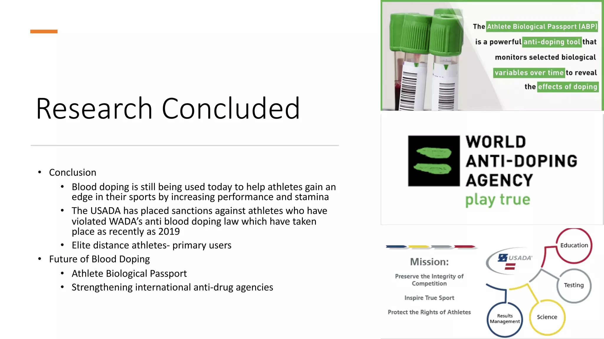 Manipulation of blood within athletics | PPT