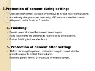 Manipulation of cements | PPTX