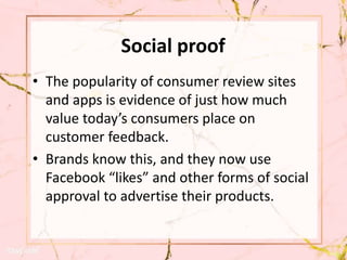 Manipulation of consumers | PPTX